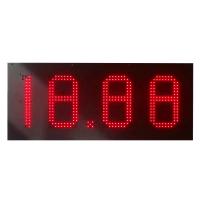 China 10 Inch 888.8 LED Oil Price Display with IP65 Waterproof Rating and DC24V Operation for Gas Stations for sale