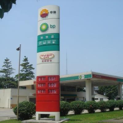 China Magnetic Flip Digital 7-Segment Display for Gas Stations - 180mm to 280mm Height with 3-Year Warranty for sale