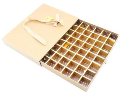 China Drawer box with inner tray and paper divider and transparenet window for sale