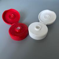 China US 0.06/Piece Customization 38mm Honey Cap Flip Top Cap for Ketchup Plastic Honey Bottle Cap for sale