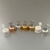 China 24mm Plastic Cap Gold Silver Plastic-Aluminum Cover Cosmetic Bottle Caps with AL701 for sale