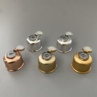 China 24mm Plastic Cap Gold Silver Plastic-Aluminum Cover Cosmetic Bottle Caps with AL701 for sale