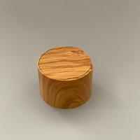 China Samples US 0.06/Piece 24/410 Wood Disc Cap Disc Top Cap Press Cap for Shampoo Bottle for sale