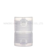China 28mm Plastic Cap for Flip Top Cap Bottle in Ribbed White Colors Customized Request for sale