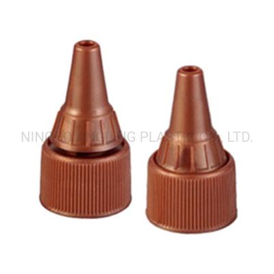 China 28/410 Plastic Push Pull Cap in Colorful Choices for Distribution for sale