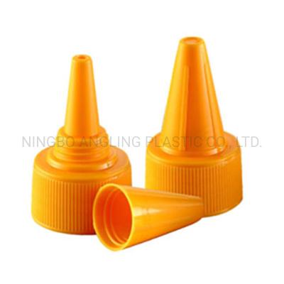 China 28mm Plastic Cap Screw Push Pull Cap for Versatile Packaging Applications for sale