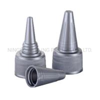 China 28mm Plastic Cap Screw Push Pull Cap for Versatile Packaging Applications for sale