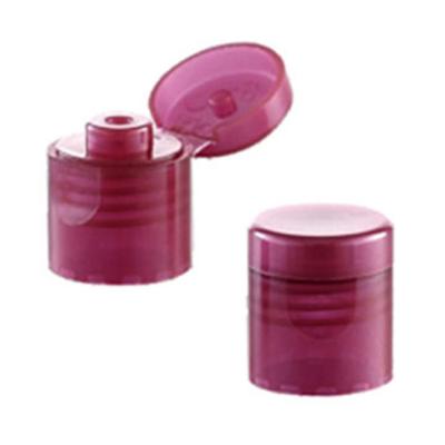 China 24mm 28mm Plastic Flip Top Cap Smooth Closure with Customization Option for sale