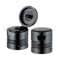 China 24mm 28mm Flip Top Cap Plastic Cap Ribbed Closure with Customized Request 28/410 for sale