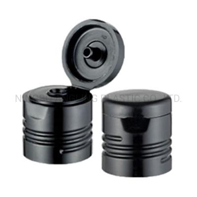 China 24mm 28mm Flip Top Cap Plastic Cap Ribbed Closure with Customized Request 28/410 for sale