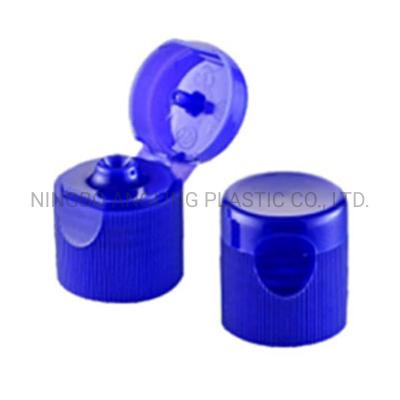 China 24mm Blue Plastic Flip Top Cap for Water Cap Bottle Customized Request US 0.01/Piece for sale