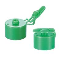 China 18mm Plastic Bottle Cap with Flip Top Design Free Sample Included for sale