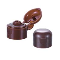 China Customized Plastic Cap 24mm Flip Top Cap for Yuyao 18/410 20/410 24/410 28/410 33/410 for sale