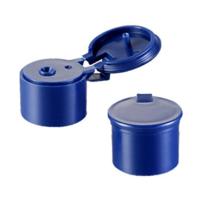 China Customized Plastic Cap 24mm Flip Top Cap for Yuyao 18/410 20/410 24/410 28/410 33/410 for sale