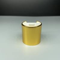 China 24/410 Shiny Gold Alu Disc Top Cap for Bottle Samples US 0.01/Piece Request Sample for sale
