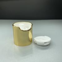 China 24/410 Shiny Gold Alu Disc Top Cap for Bottle Samples US 0.01/Piece Request Sample for sale