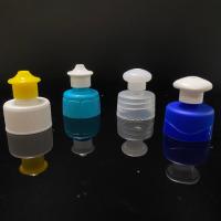 China Customization Push Pull Cap for Plastic Pull up Cap 20/24/28/410 Plastic Bottle Cap for sale