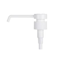 China 28/410 33/410 Long Nozzle Plastic Pump for Medical Disinfectant Spray White Color for sale