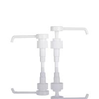 China 28/410 33/410 Long Nozzle Plastic Pump for Medical Disinfectant Spray White Color for sale