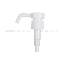 China 24/410 White Plastic Lotion Pump for 75% Alcohol Disinfectant for sale
