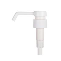 China 80% Alcohol Disinfectant Products 28/410 PP 4cc Lotion Pump with Long Nozzle for sale