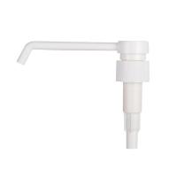 China 80% Alcohol Disinfectant Products 28/410 PP 4cc Lotion Pump with Long Nozzle for sale