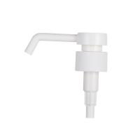 China White Plastic Lotion Pump 28/410 Closure 4cc Output for Alcohol Disinfectant Products for sale