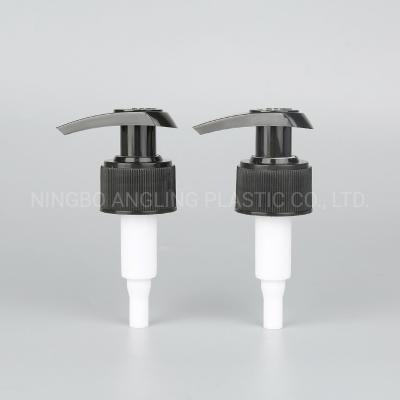 China 28/410 Left Right Locked Plastic Lotion Pump in Black for Professional Applications for sale