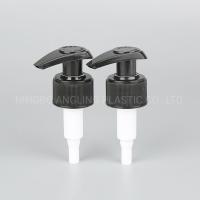 China 28/410 Left Right Locked Plastic Lotion Pump in Black for Professional Applications for sale