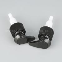 China 28/410 Left Right Locked Plastic Lotion Pump in Black for Professional Applications for sale