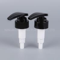 China 33/410 Lotion Ribbed Closure with Tube in Black Pump Customization Customized Request for sale