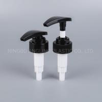 China 33/410 Lotion Ribbed Closure with Tube in Black Pump Customization Customized Request for sale