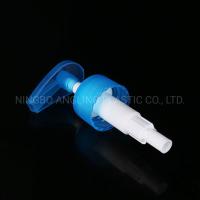 China 28/410 Blue Ribbed Lotion Pump for Hand Pump 2cc 4cc Output Fast Delivery for sale