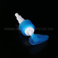 China 28/410 Blue Ribbed Lotion Pump for Hand Pump 2cc 4cc Output Fast Delivery for sale