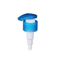 China 28/410 Blue Ribbed Lotion Pump for Hand Pump 2cc 4cc Output Fast Delivery for sale