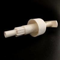 China Customizable 28/410 White Plastic Ribbed Closure Lotion Pump with ISO Certification for sale