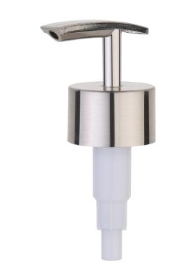 China Silver Plastic Hand Liquid Soap Bottle Dispenser Lotion Pump 28410 for Samples Request for sale