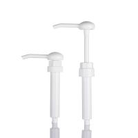 China 38/410 Jam Plastic White Lotion Pump for Bottle Customizable Packaging for sale