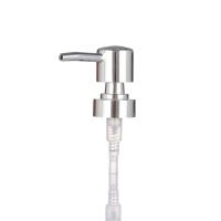 China UV Cosmetic Dispenser Pump 28/400 Plastic Lotion Pump with Customization Options for sale