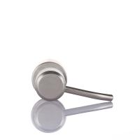 China Shiny Sliver Aluminum 28/410 Lotion Pump for PP Bottles Durable and Stylish Design for sale