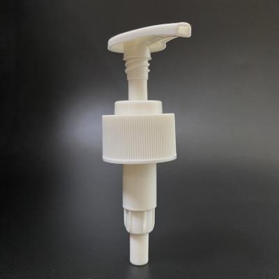 China White 28mm Lotion Pump Leaf Molding for Shampoo Bottle Plastic Hand Liquid Dispenser for sale