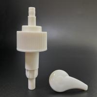China White 28mm Lotion Pump Leaf Molding for Shampoo Bottle Plastic Hand Liquid Dispenser for sale