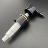 China 2cc 4cc Output Ribbed Screw Cap Lotion Dispenser Pump for White Shampoo and Body Wash for sale