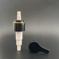 China 2cc 4cc Output Ribbed Screw Cap Lotion Dispenser Pump for White Shampoo and Body Wash for sale