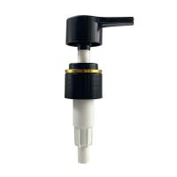 China 2cc 4cc Output Ribbed Screw Cap Lotion Dispenser Pump for White Shampoo and Body Wash for sale