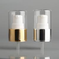 China 20mm Aluminum Treatment Pump for Plastic Lotion Pump in Sliver Samples US 0.01/Piece for sale