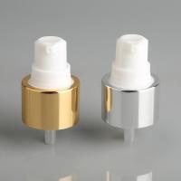 China 20mm Aluminum Treatment Pump for Plastic Lotion Pump in Sliver Samples US 0.01/Piece for sale