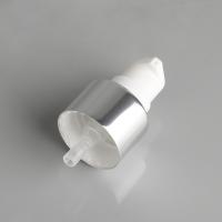 China 20mm Aluminum Treatment Pump for Plastic Lotion Pump in Sliver Samples US 0.01/Piece for sale