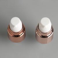 China 20/410 Plastic Cream Pump Treatment Pump Gold UV with PP Over Cap 20mm Output 0.12cc for sale