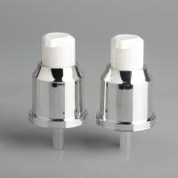 China 24mm 20mm Aluminum Cream Pump Treatment Pump with Over Cap Customized Request for sale